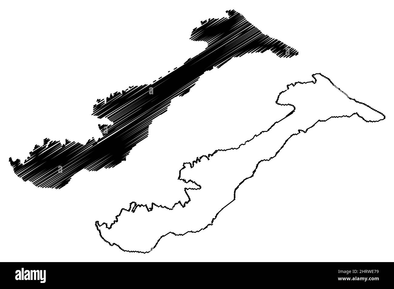 Amorgos island (Hellenic Republic, Greece, Cyclades archipelago) map ...