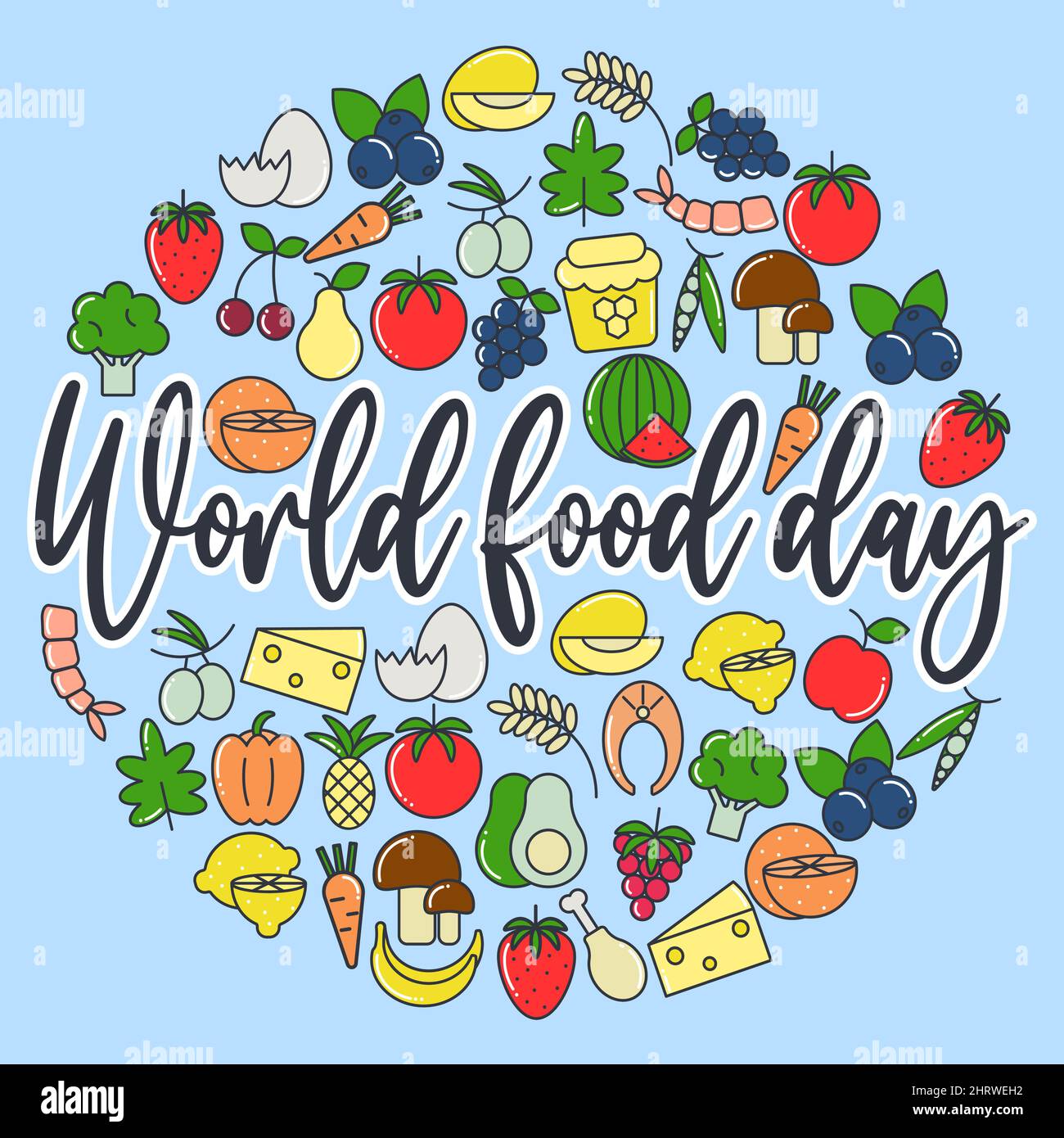 World food day banner Stock Vector Image & Art - Alamy
