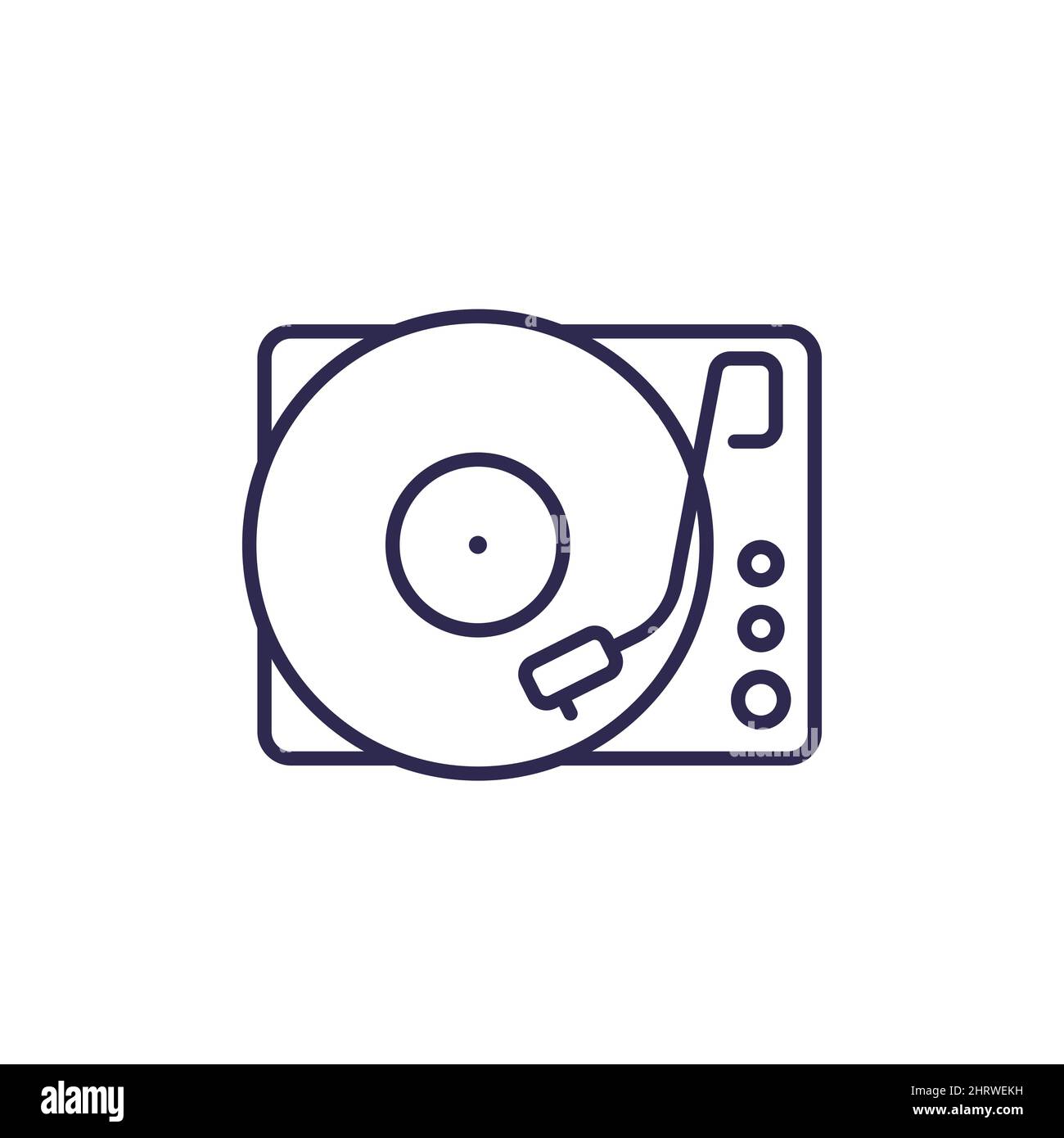 Classic record player Cut Out Stock Images & Pictures - Alamy