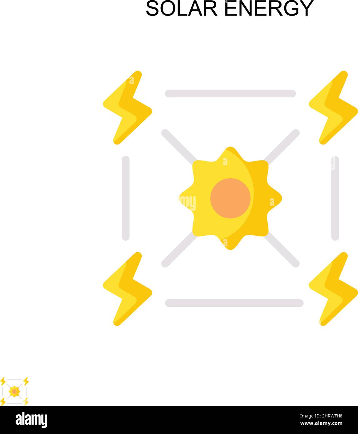 Solar cell installation Stock Vector Images - Alamy