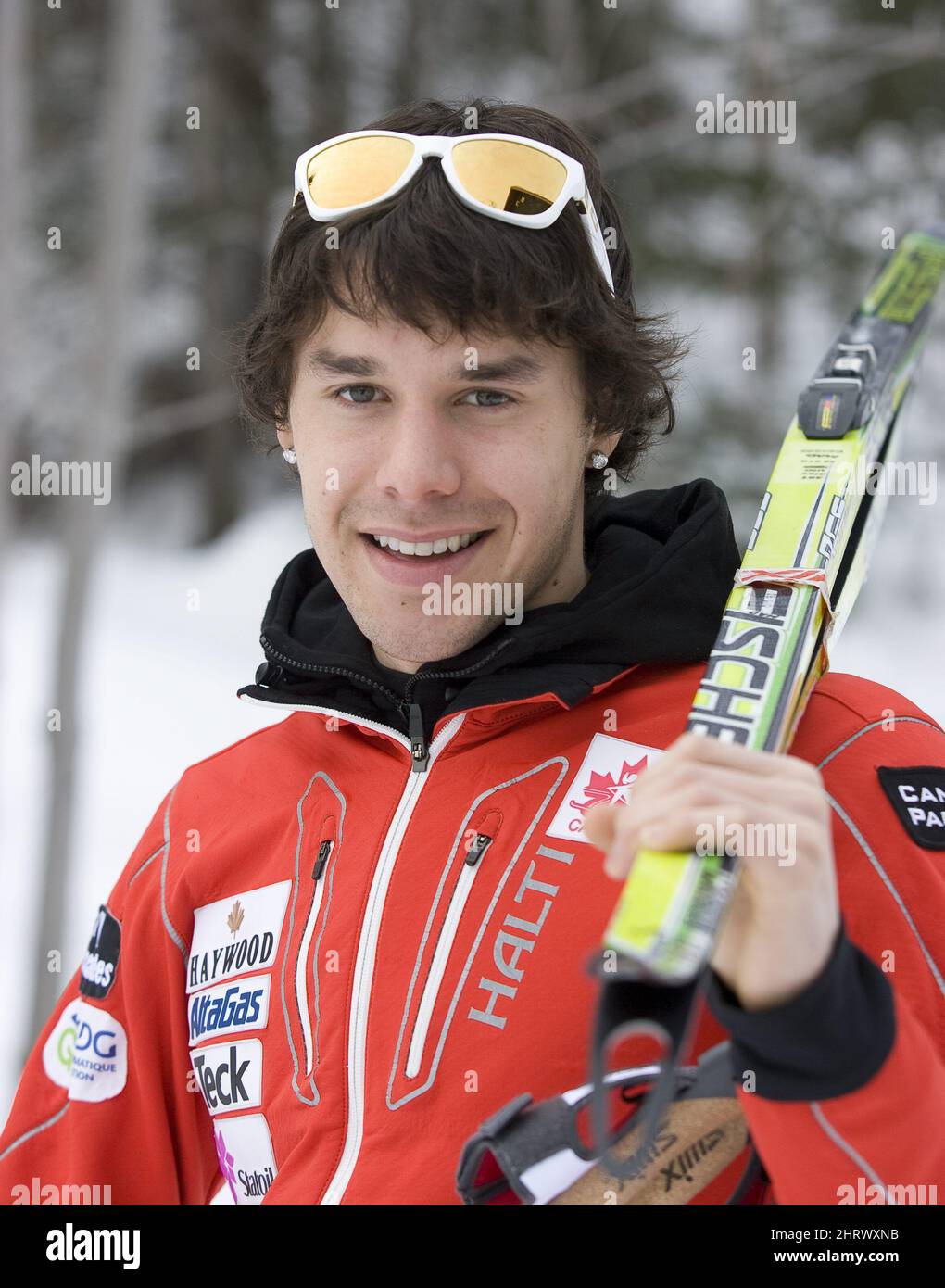 Alex Harvey poses Sunday, Jan 17, 2010 in St-Fereol-les-Neiges Que ...