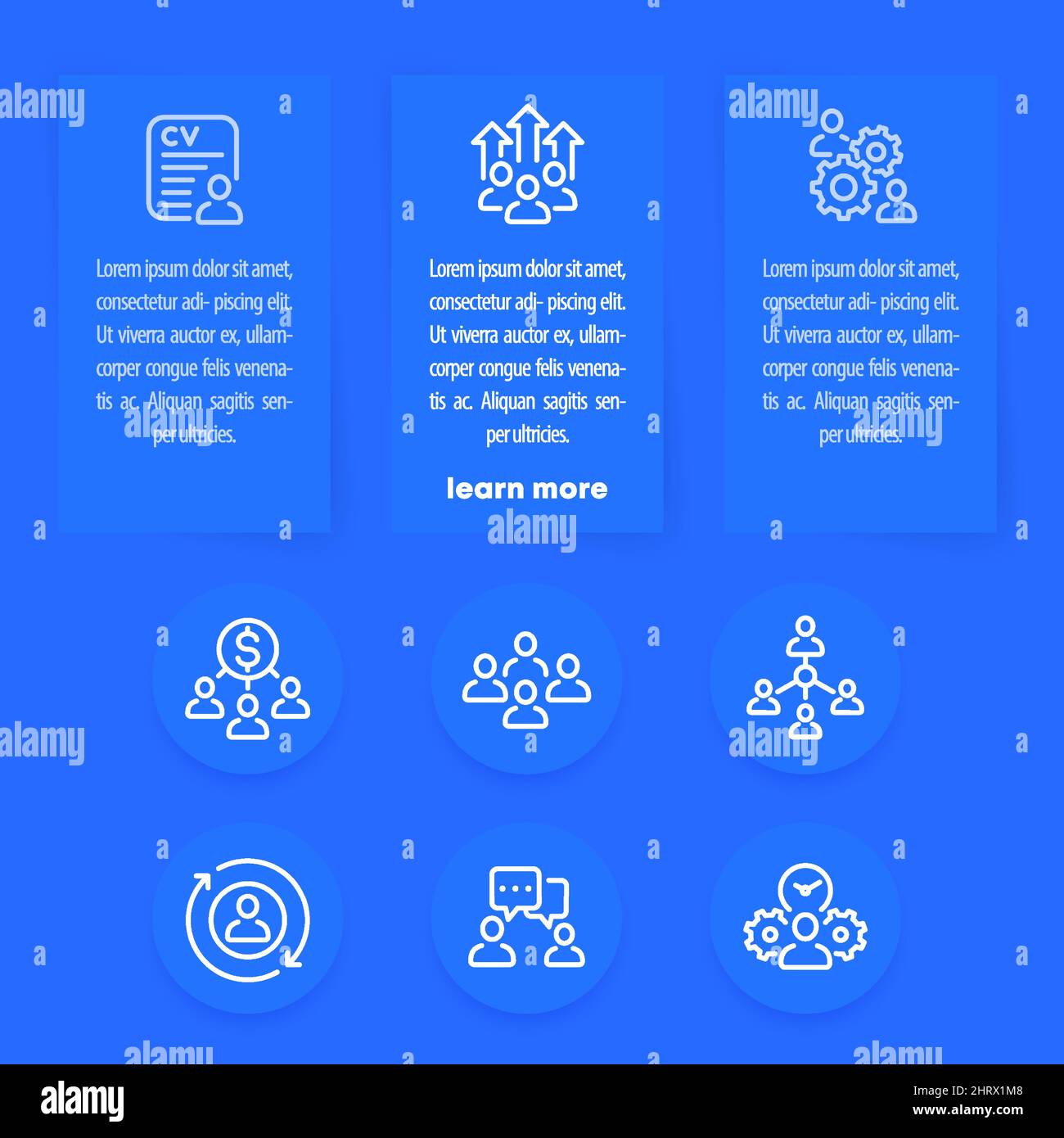 team management, HR, business infographic Stock Vector Image & Art - Alamy