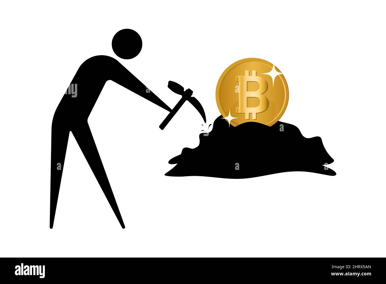Bitcoin Miner Clipart
