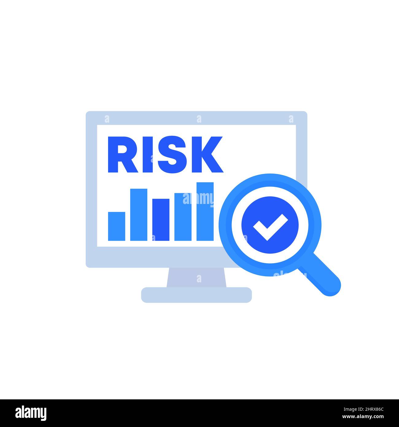 risk assessment icon, vector art Stock Vector Image & Art - Alamy