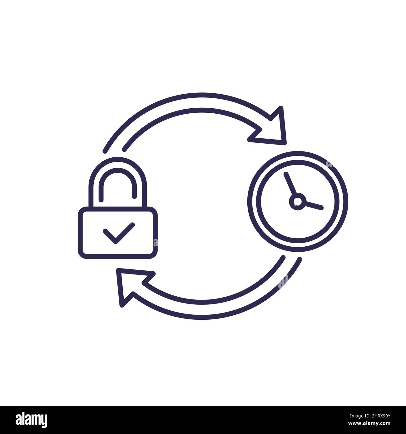 Safe with time lock Stock Vector Images - Alamy