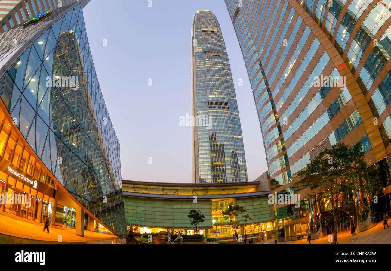 Central financial district, Hong Kong, China Stock Photo - Alamy