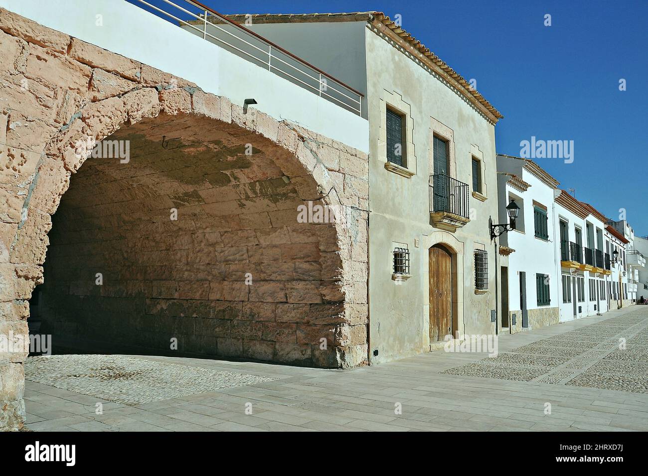 Altafulla promenade in the province of Tarragona, Catalonia, Spain ...