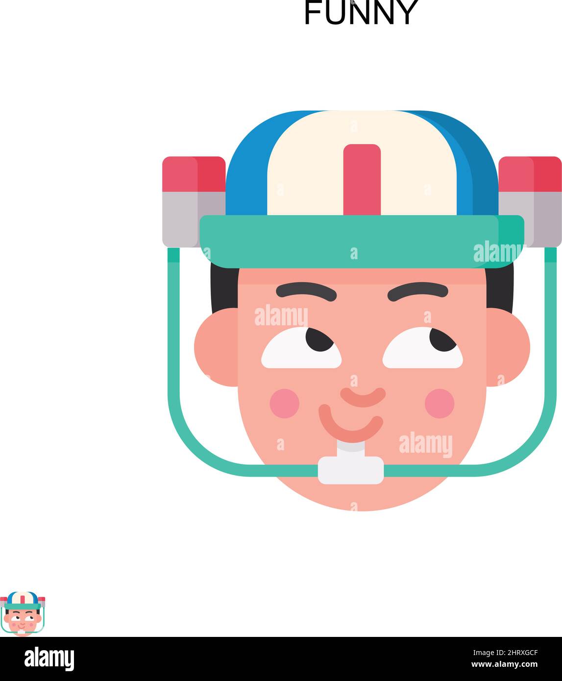 Funny Simple Vector Icon Illustration Symbol Design Template For Web Mobile Ui Element Stock