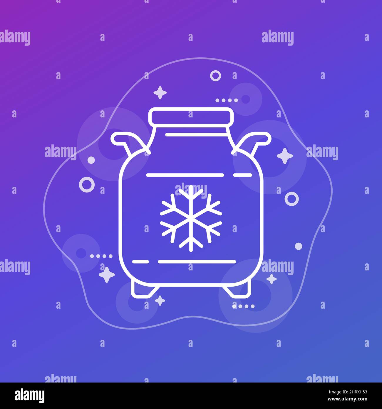 Cryopreservation tank Stock Vector Images - Alamy
