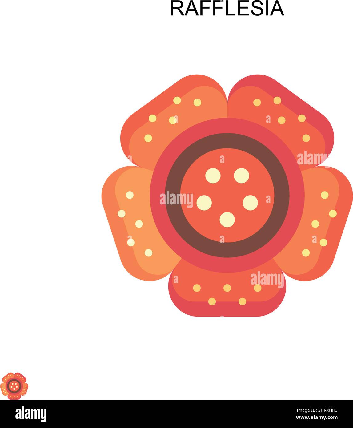 Giant rafflesia malaysia Stock Vector Images - Alamy
