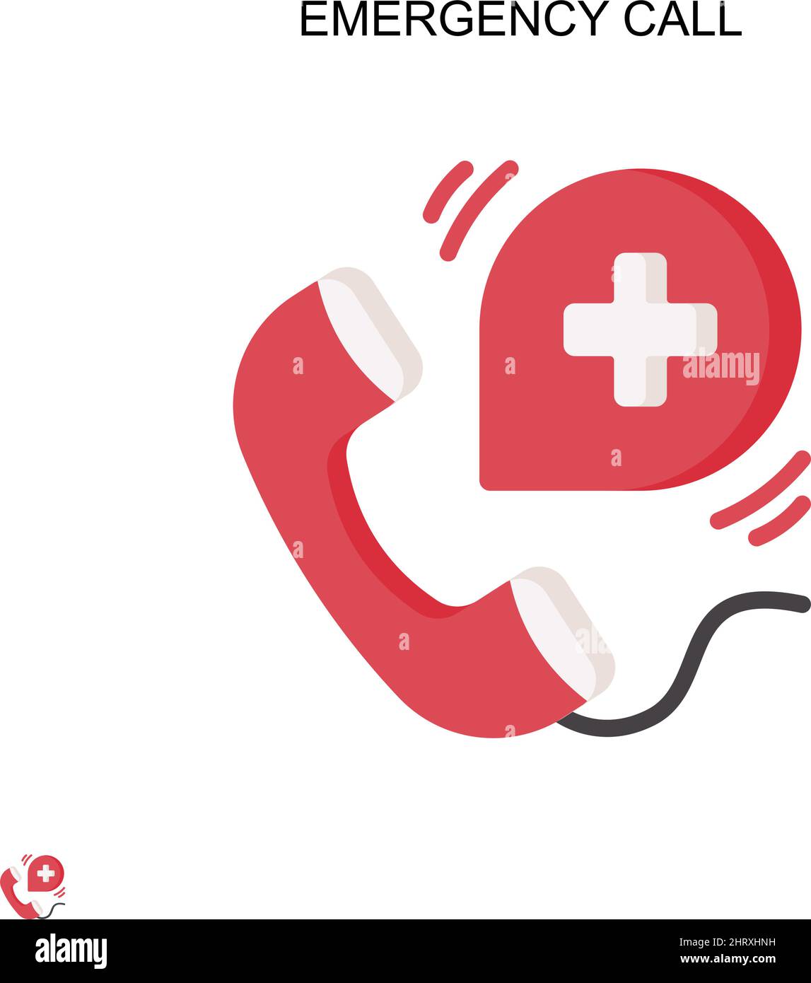 Emergency call center vector hi-res stock photography and images - Alamy