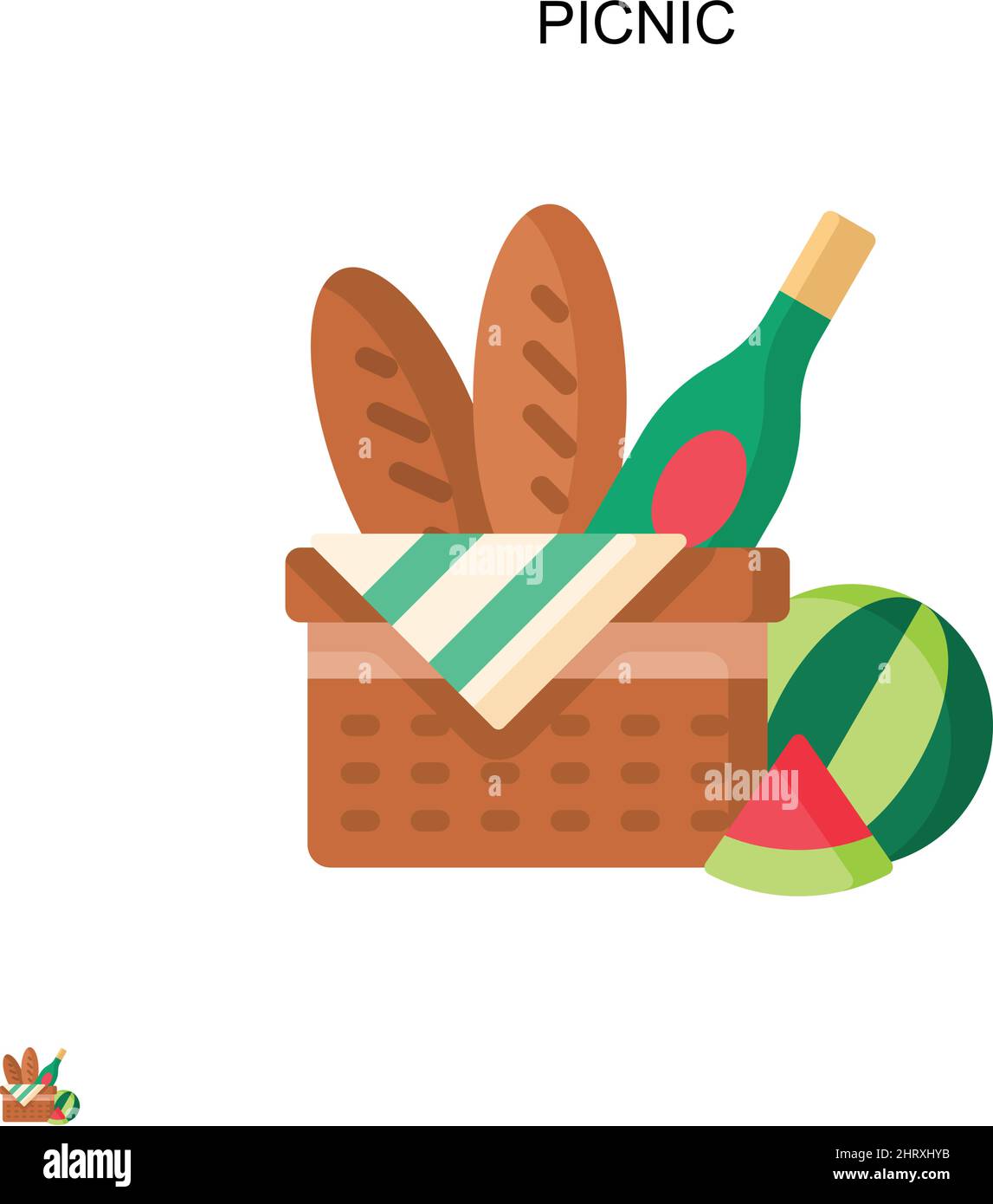 Picnic Stock Vector Images - Alamy