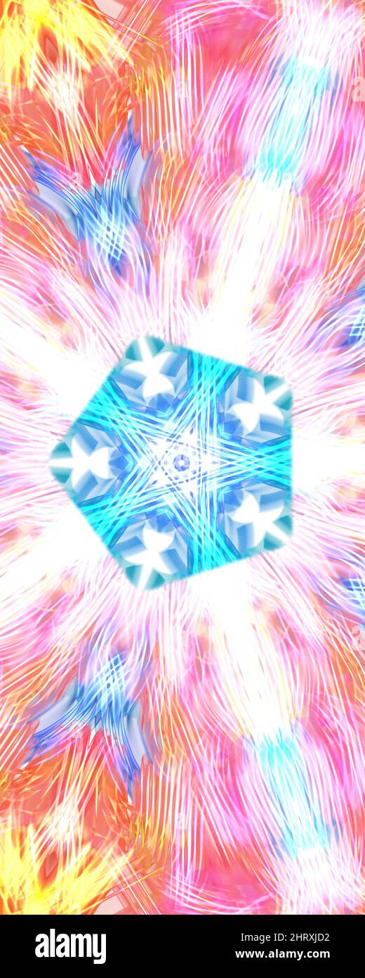 Illustration of a beautiful colorful digital painting Stock Photo - Alamy