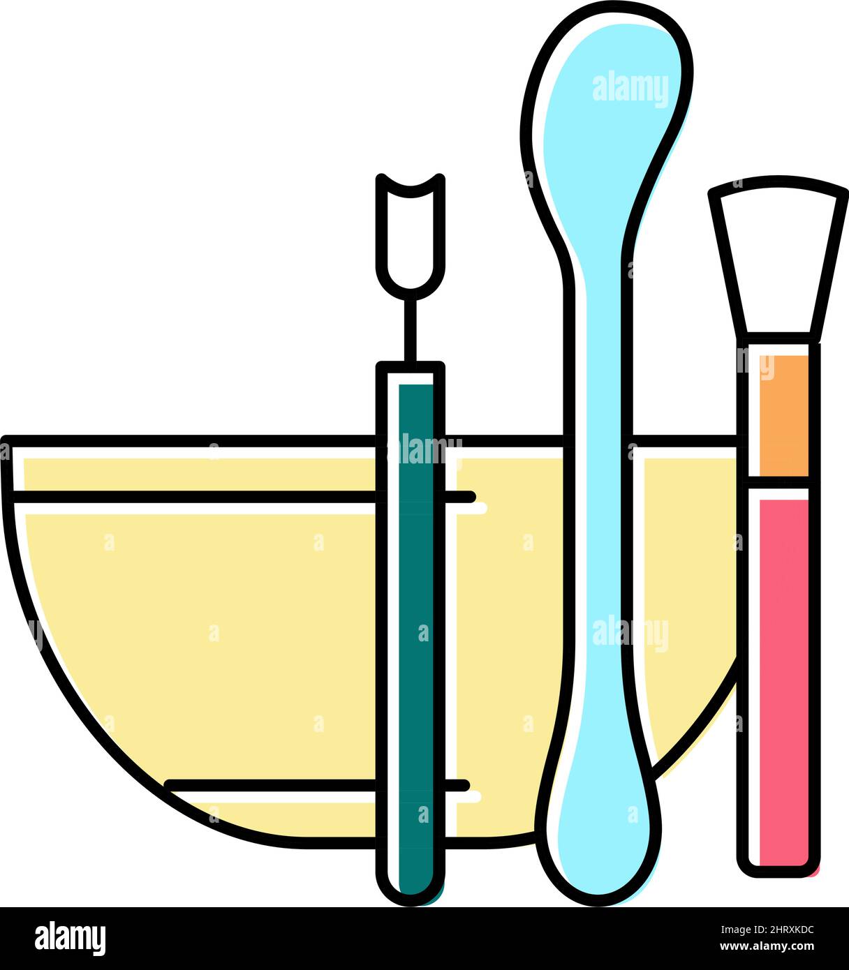 equipment spa salon color icon vector illustration Stock Vector Image ...