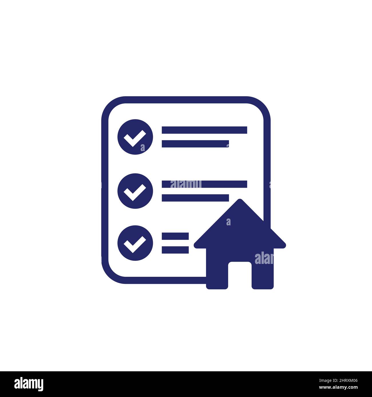 Icon apartment plan white Stock Vector Images - Alamy