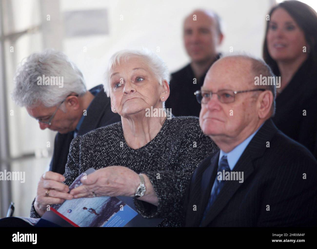 Betty and Rolly Fox at the launch of the TFRI Atlantic Node, and the ...