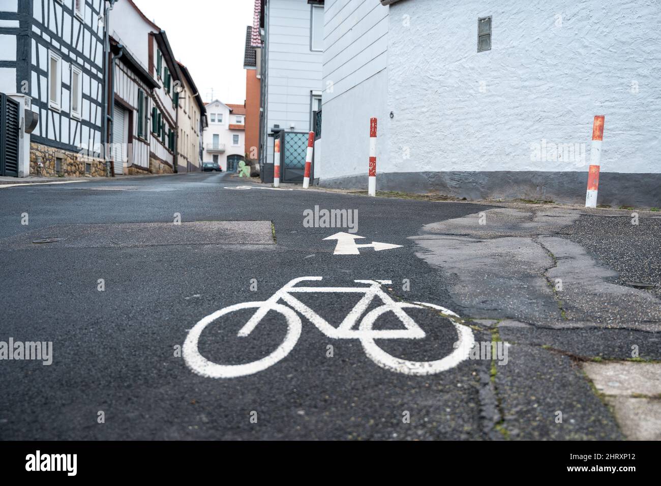 close-up shot of bath path sign Stock Photo - Alamy