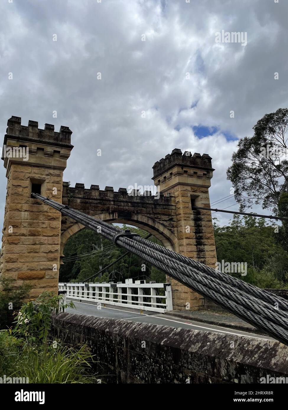 Hampden Bridge is a heritage-listed single-span suspension bridge in ... Hampden Bridge is a heritage-listed single-span suspension bridge in ...