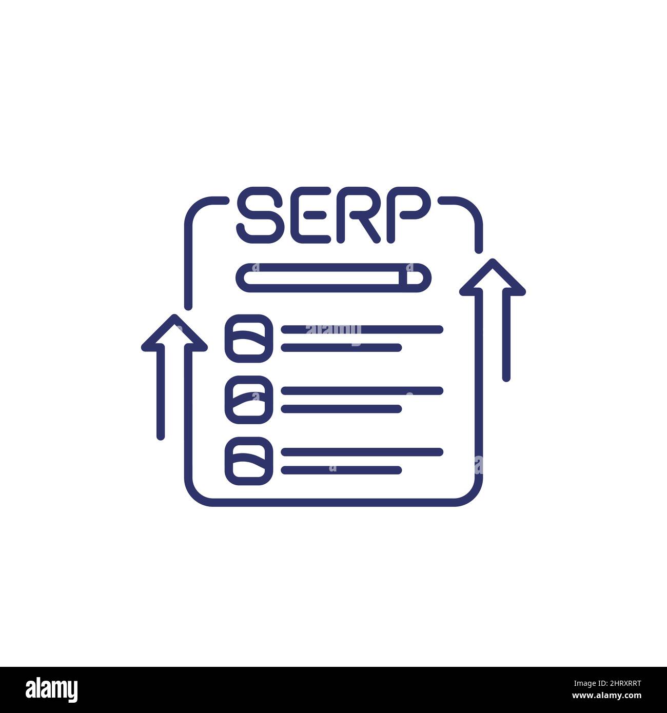Serp icon search engine hi-res stock photography and images - Alamy