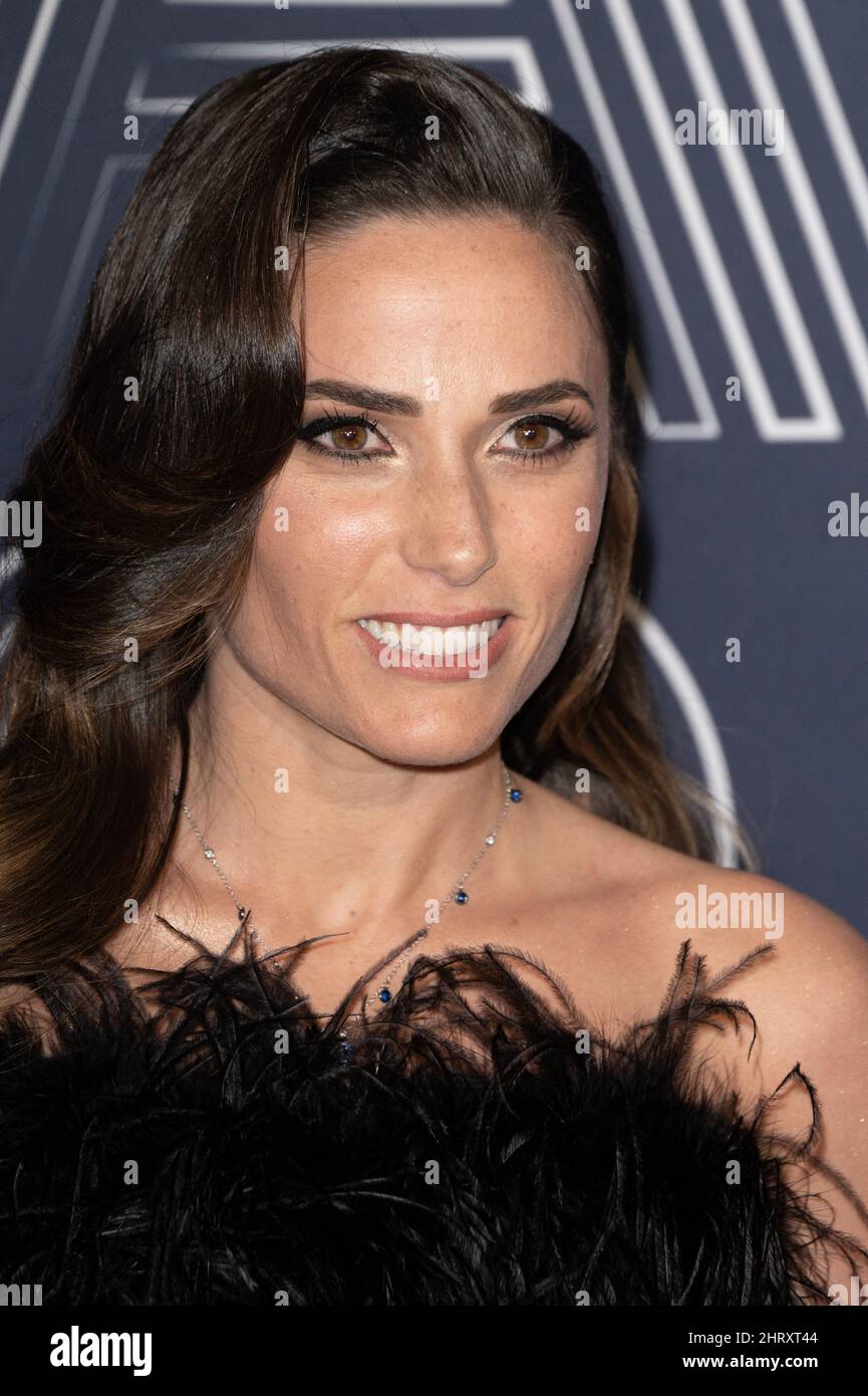 Paris, France. 26th Feb, 2022. Capucine Anav arrives at the 47th ...