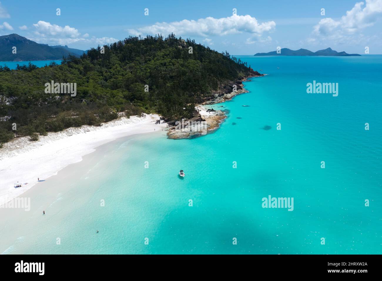 Whitehaven beach whitsundays island aerial hi-res stock photography and ...