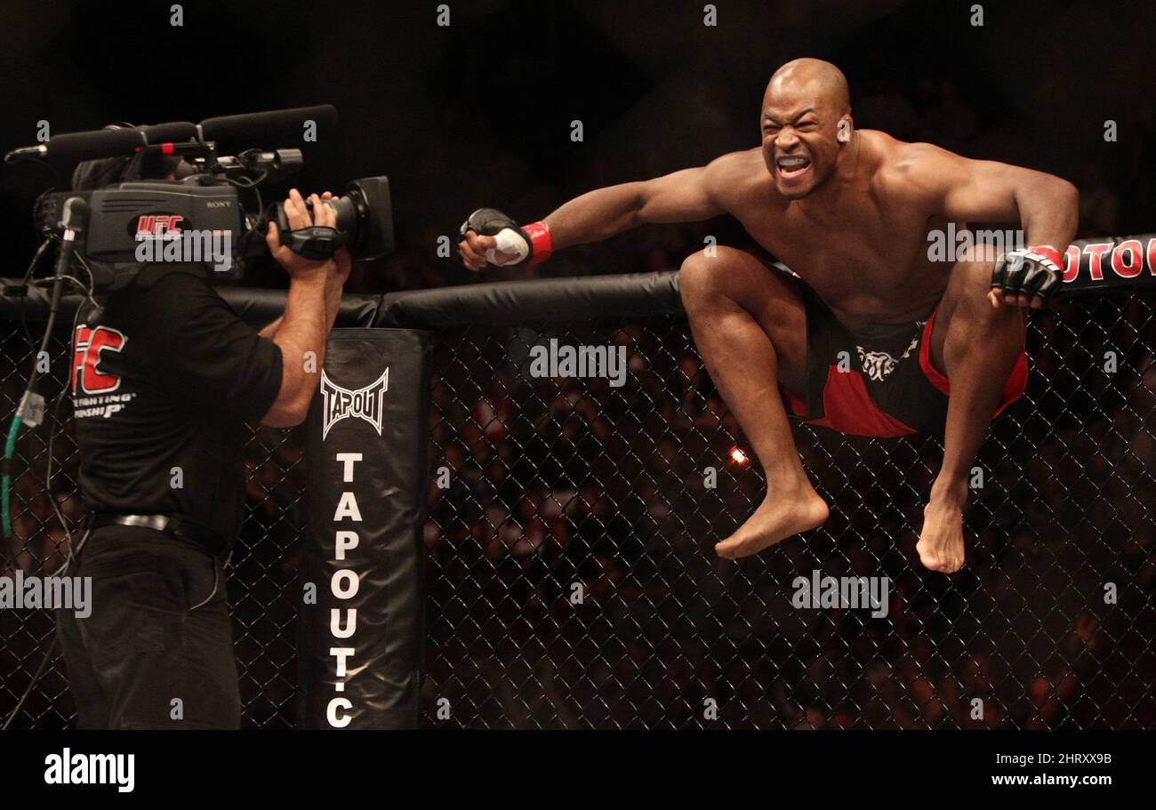 David Loiseau, of Montreal, Que., leaps in the air before his ...