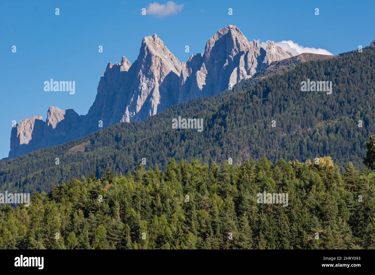 Landscape view of mountainous South Tyrol area in Italy Stock Photo - Alamy