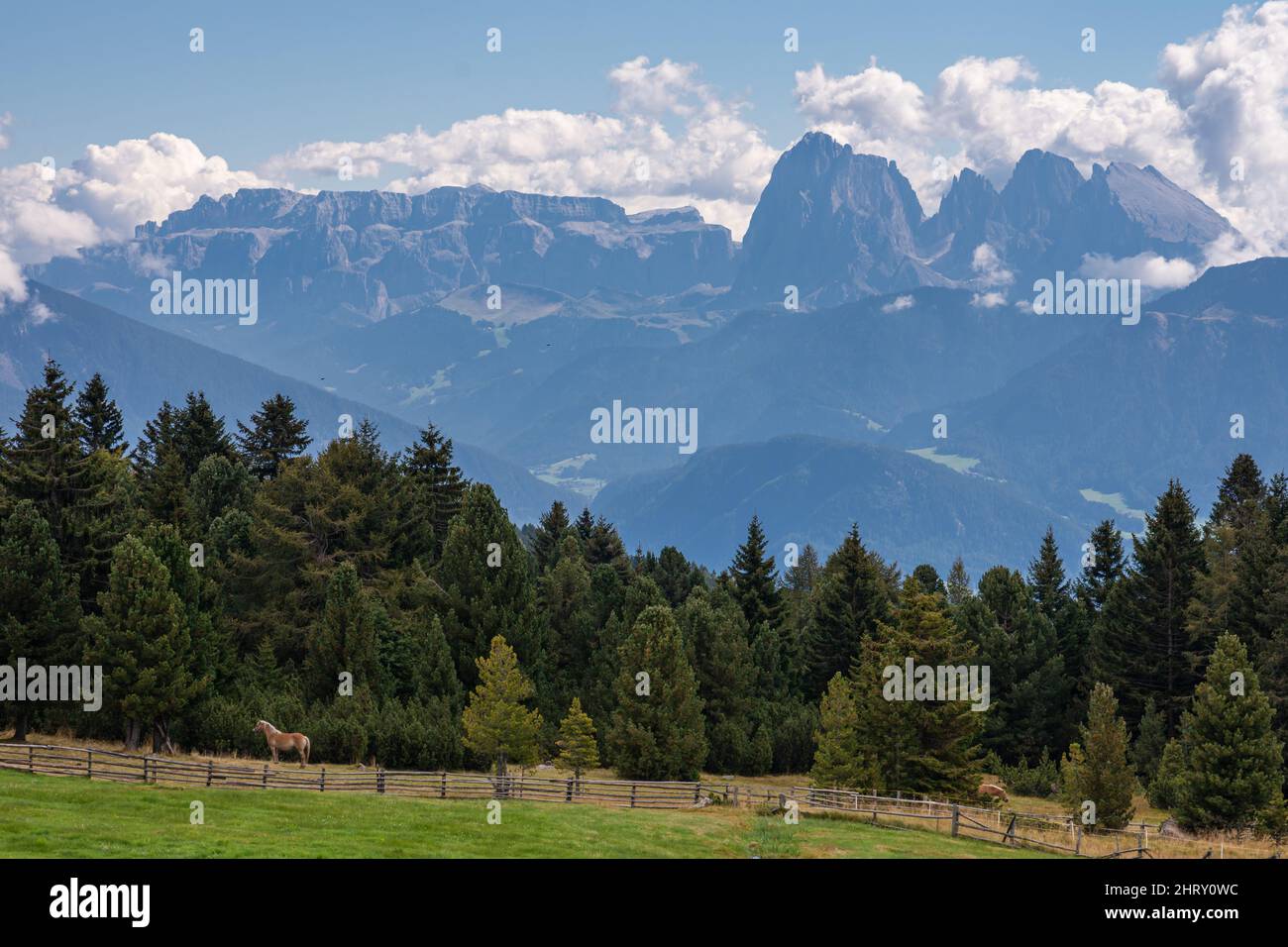 Mountainous area of South Tyrol province in Italy Stock Photo - Alamy