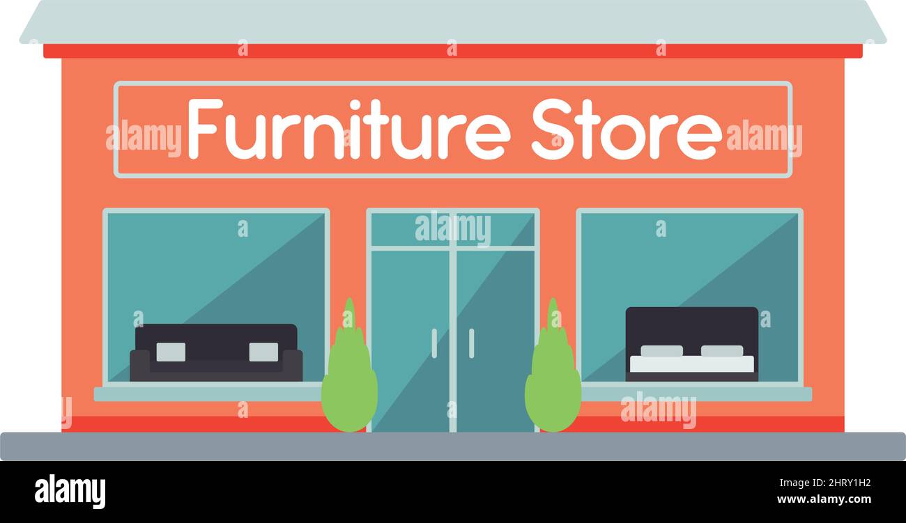 Model house isolated front view Stock Vector Images - Alamy