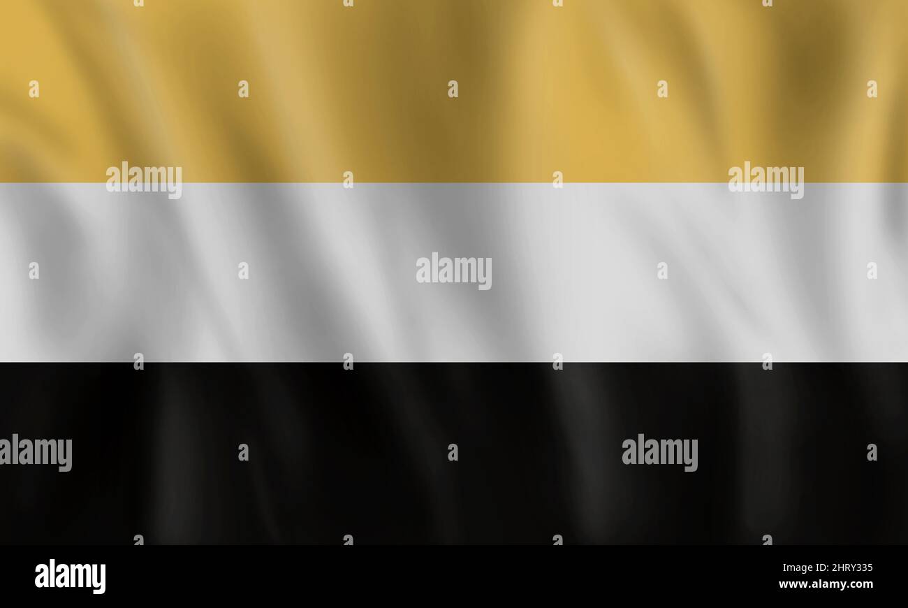 Illustration of Garifuna flag flying isolated Stock Photo - Alamy
