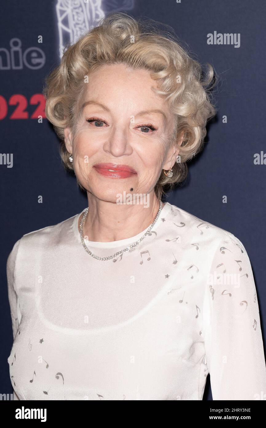 Paris, France. 26th Feb, 2022. Caroline Silhol arrives at the 47th ...