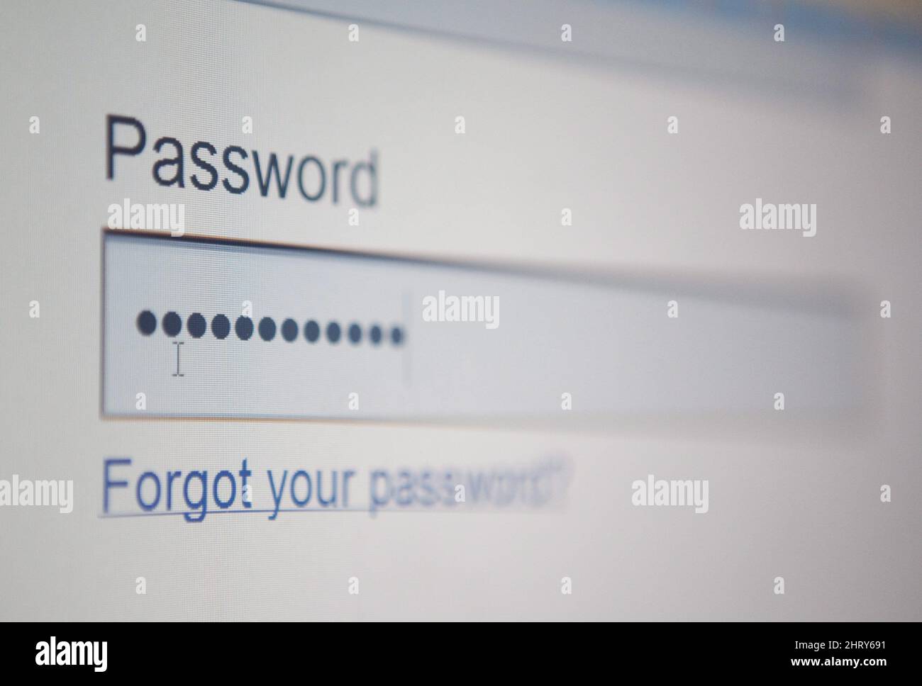 A screen to enter a password to a website is shown in Ottawa on ...