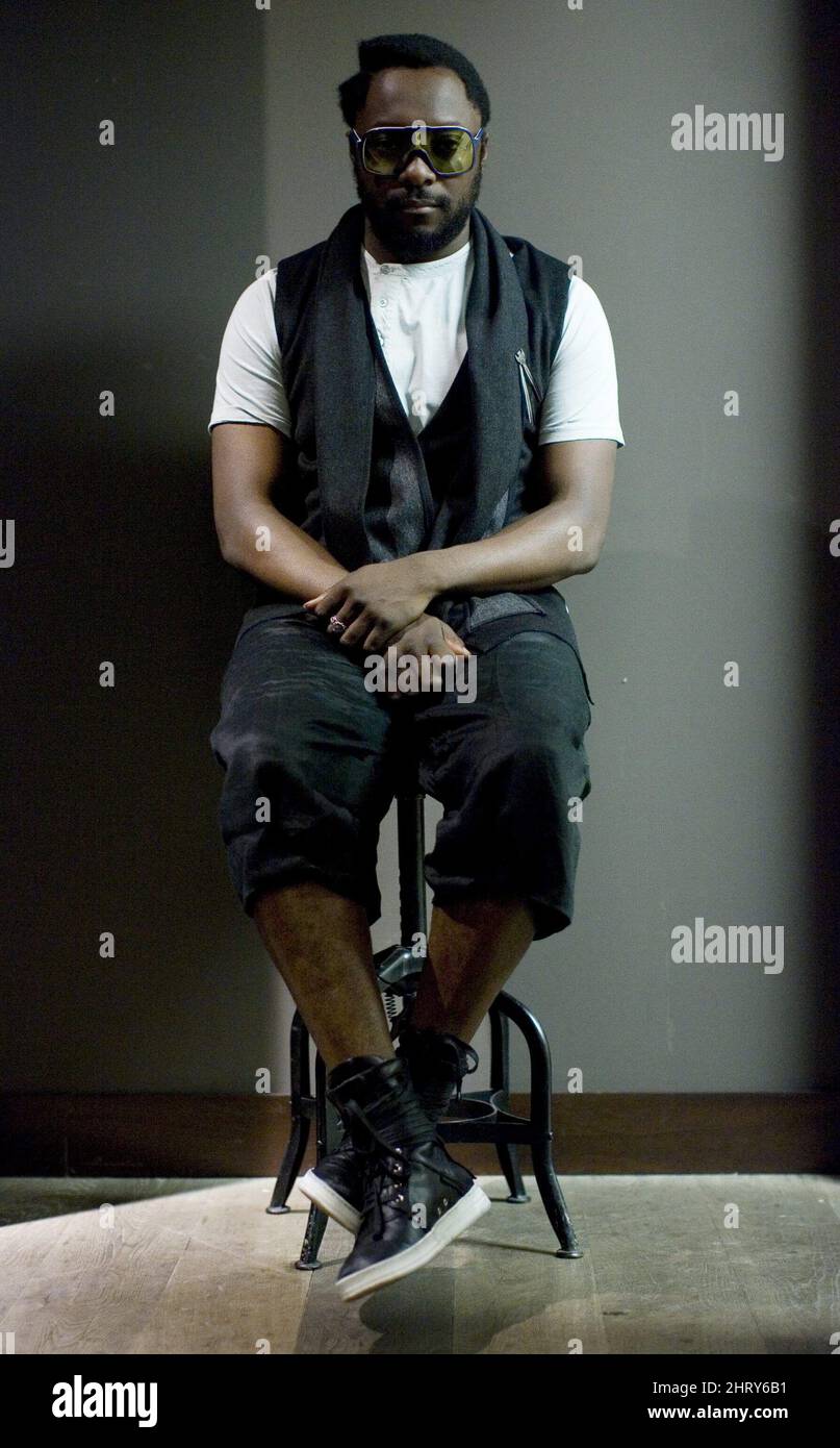 American rapper will.i.am poses for a photo at the launch of his ...
