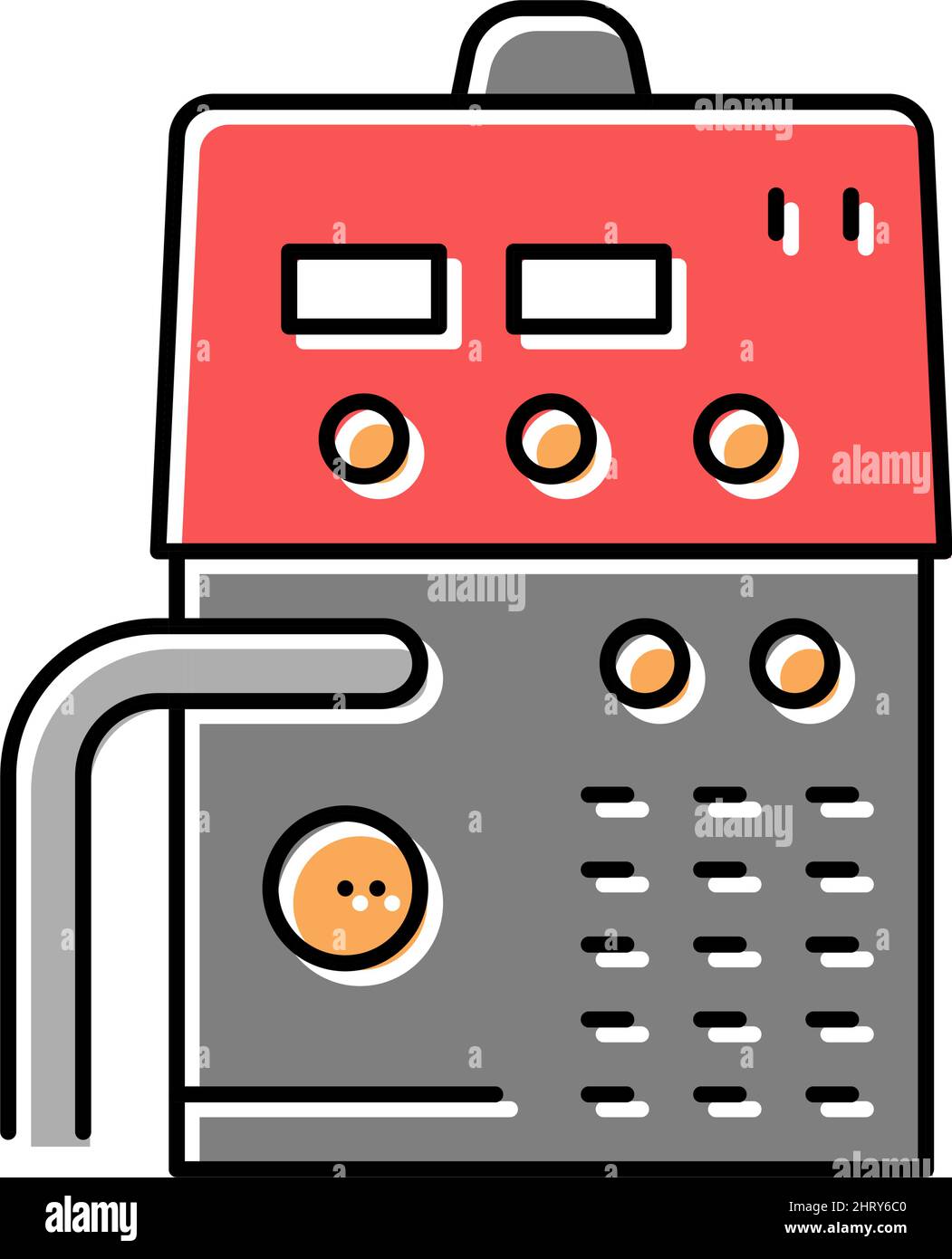 Semiautomatic device Stock Vector Images - Alamy