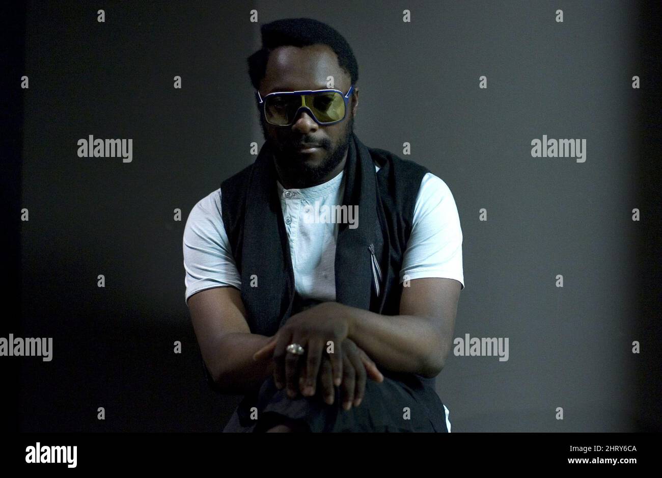 American rapper will.i.am poses for a photo at the launch of his ...