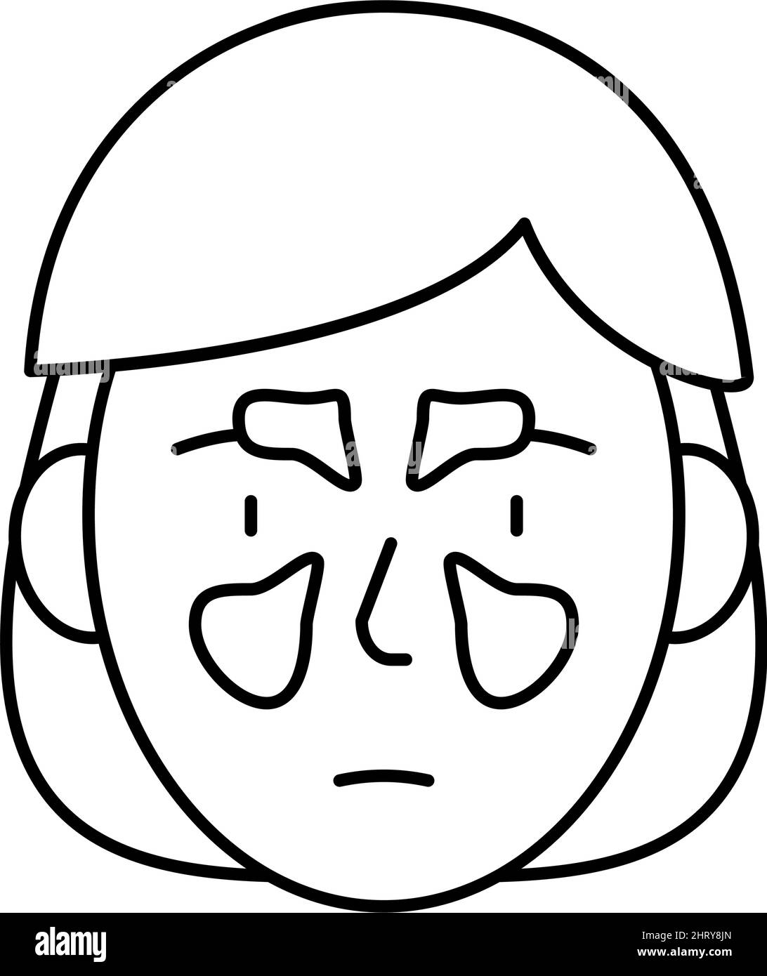 sinus problems line icon vector illustration Stock Vector Image & Art ...