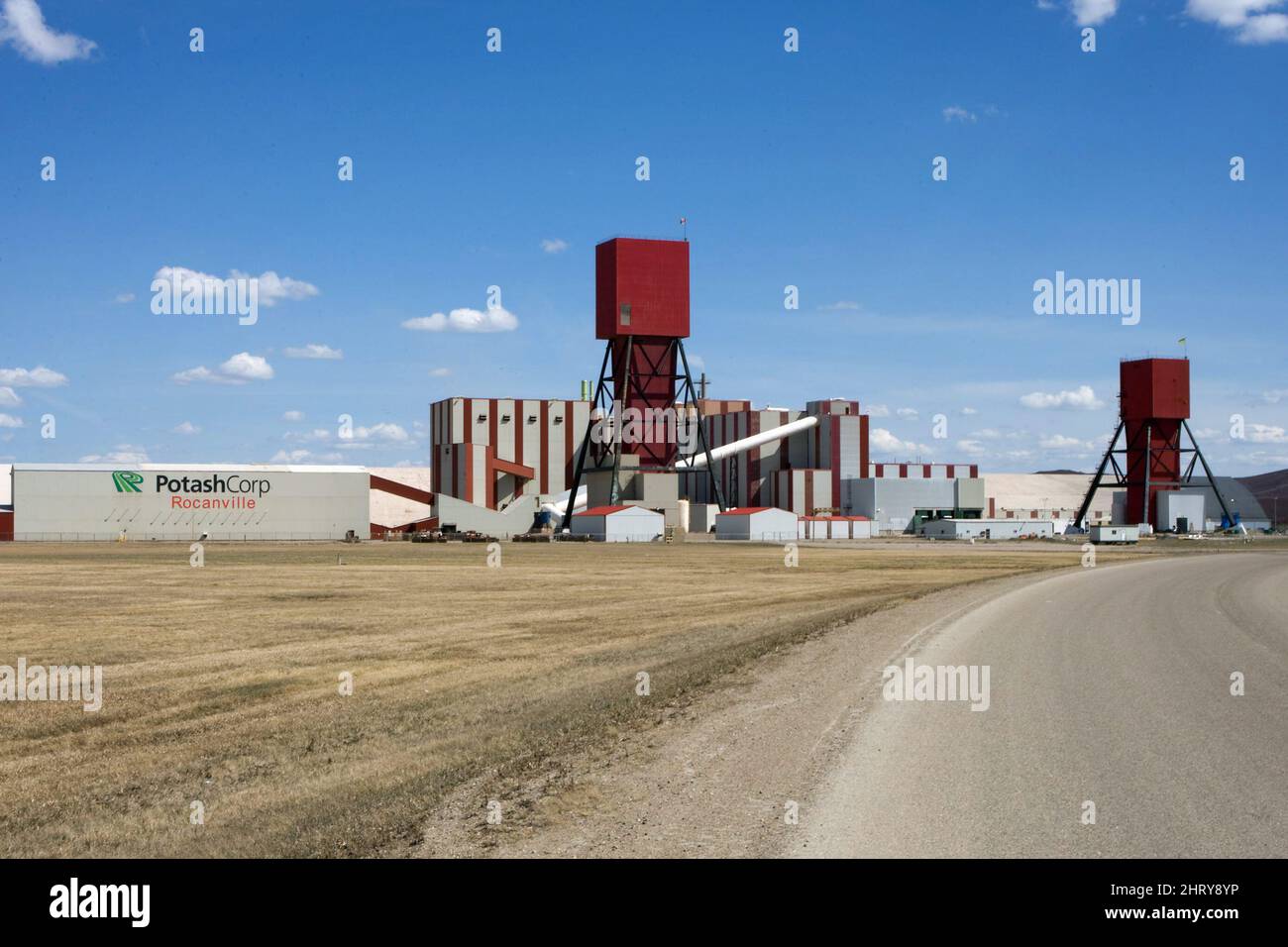 FILE- The Rocanville potash mine owed by the Potash Corporation of ...