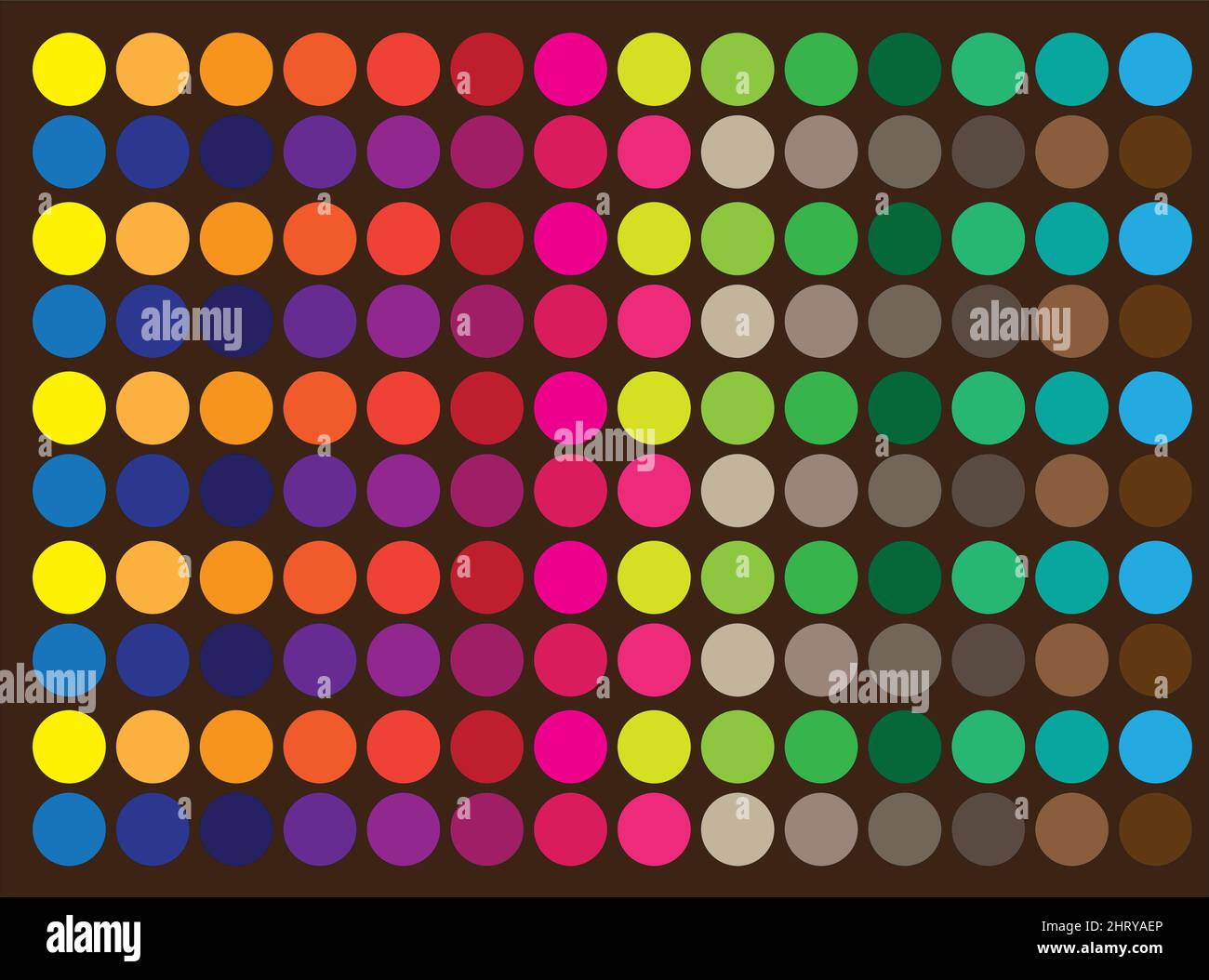 Vector graphics showing the surface on which the multicolored circles ...
