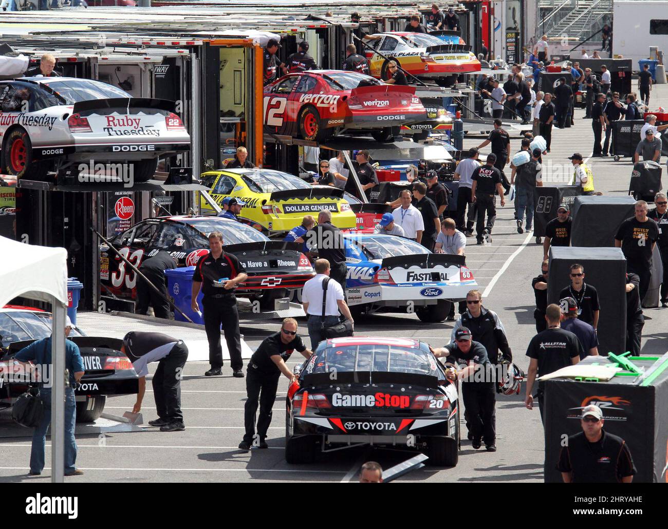 Car haulers hi-res stock photography and images - Alamy