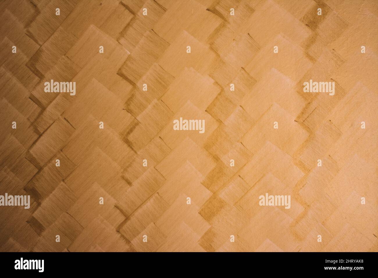 Top view of a woven straw pattern background Stock Photo - Alamy