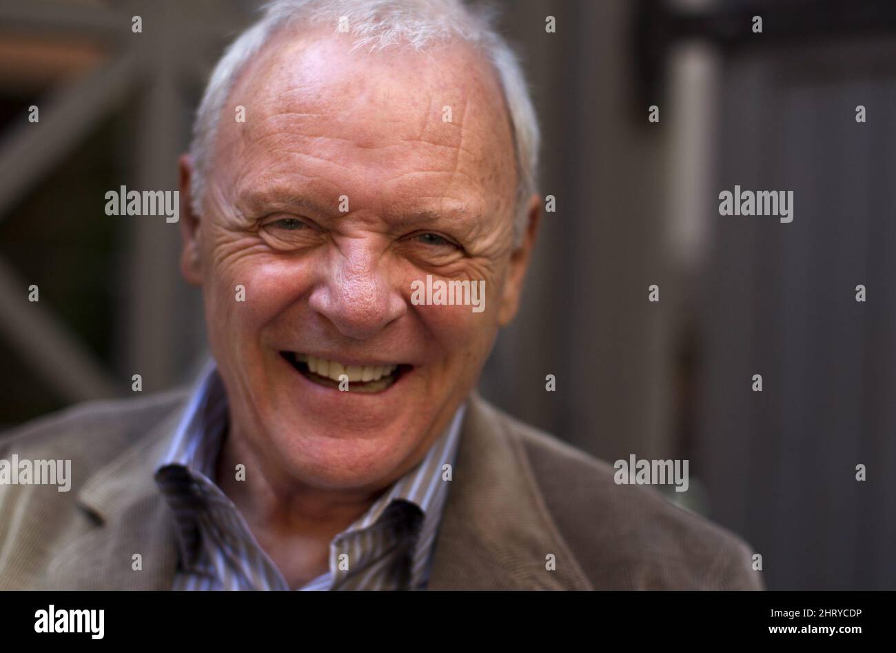 British actor Anthony Hopkins poses for a photo as he promotes his new ...