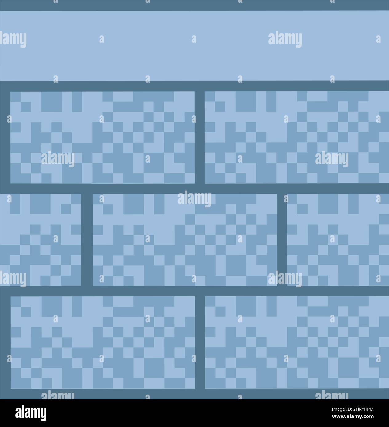 wall pixel art Stock Vector Image & Art - Alamy