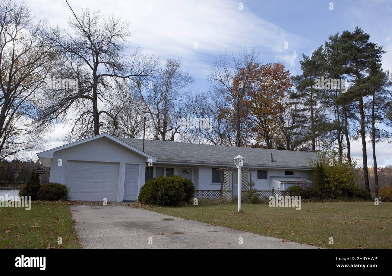 The summer cottage that Col. Russell Williams and his wife own is seen ...