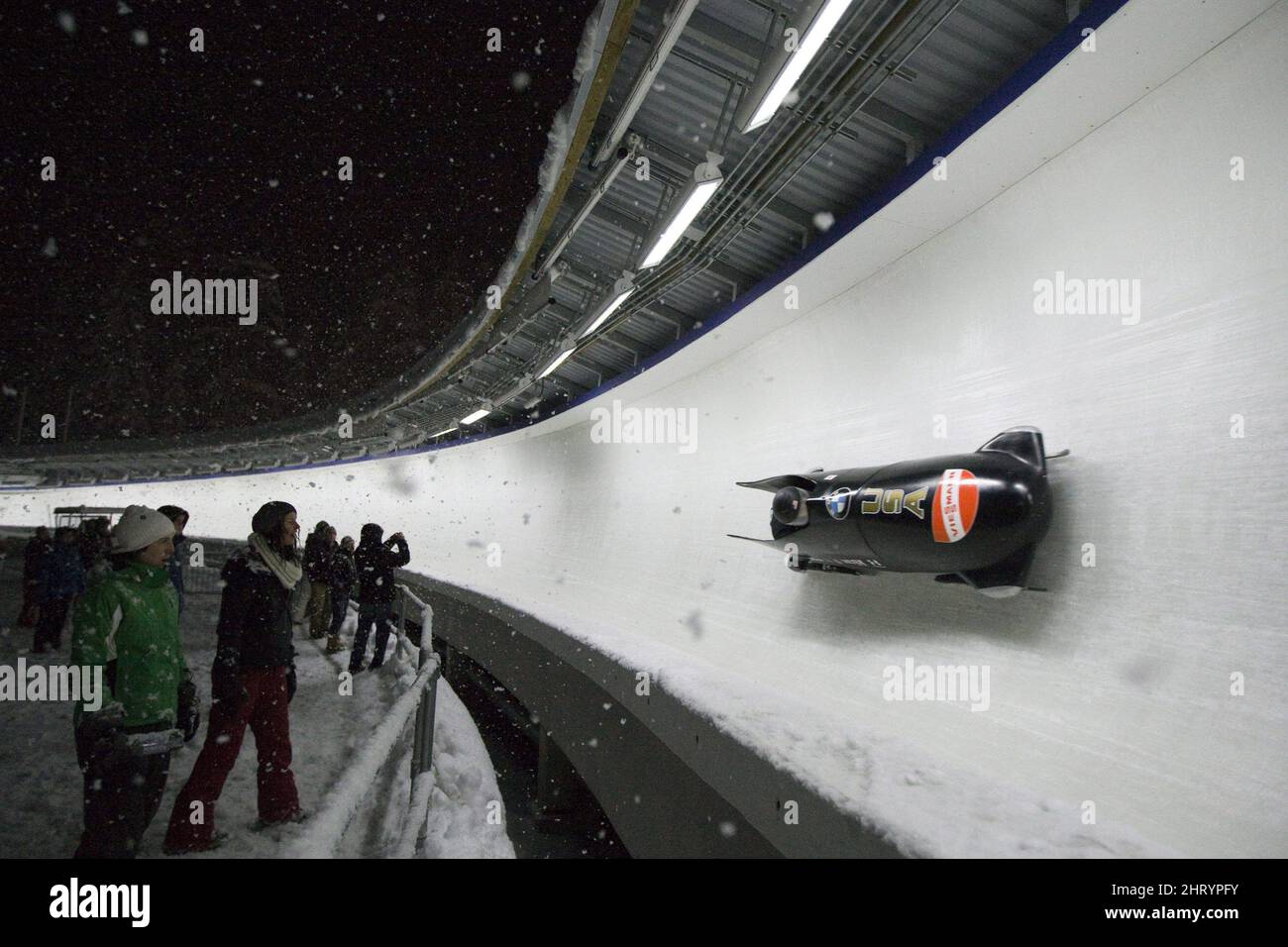 Shauna Rohbock, pilot, and Valerie Fleming, of the United States, race ...