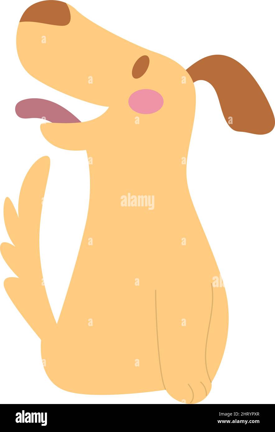 White dog baby sleeping Stock Vector Images - Alamy