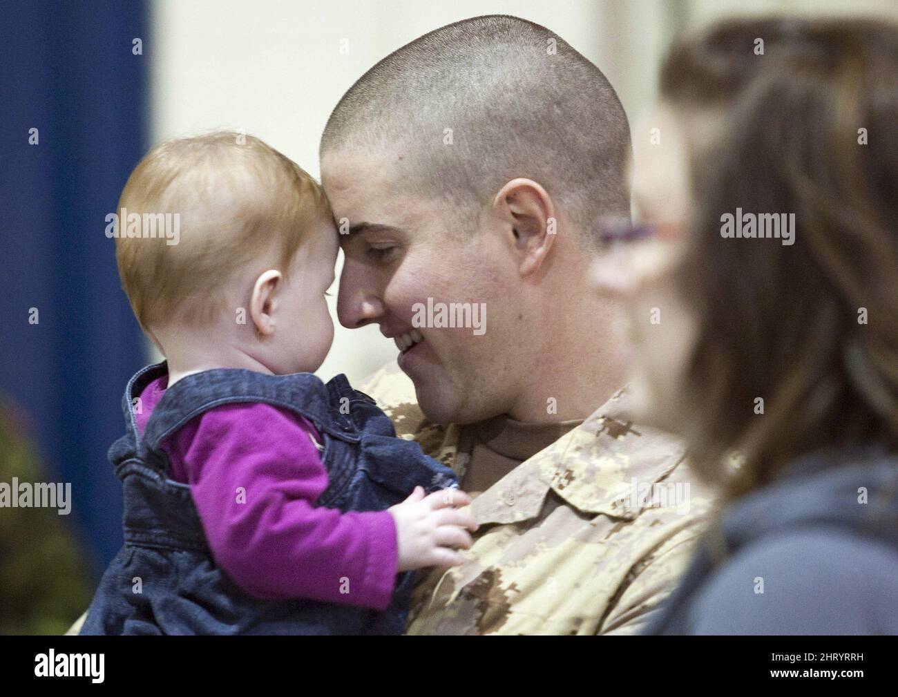 Canadian Forces Cpl Jonathan Chabot of the Royal 22nd Regiment enjoys a ...
