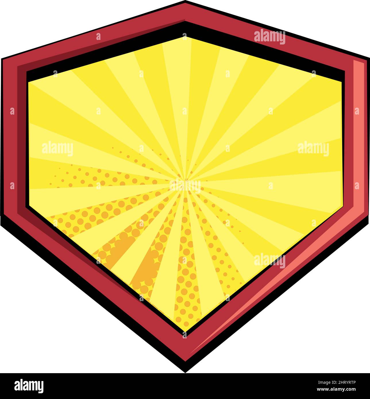 Comics shield Cut Out Stock Images & Pictures - Alamy