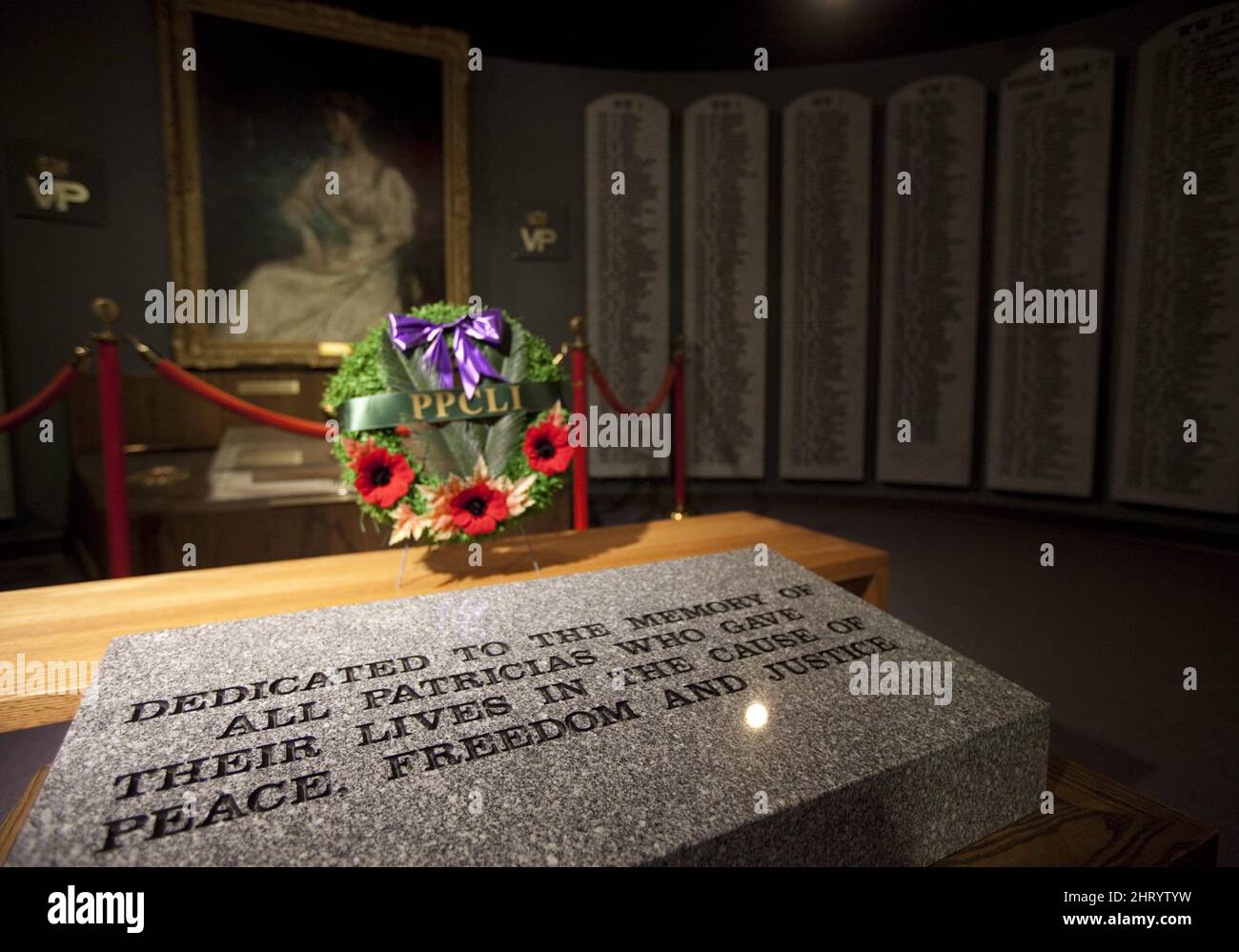 The Princess Patricia's Canadian Light Infantry Memorial Hall of Honour ...