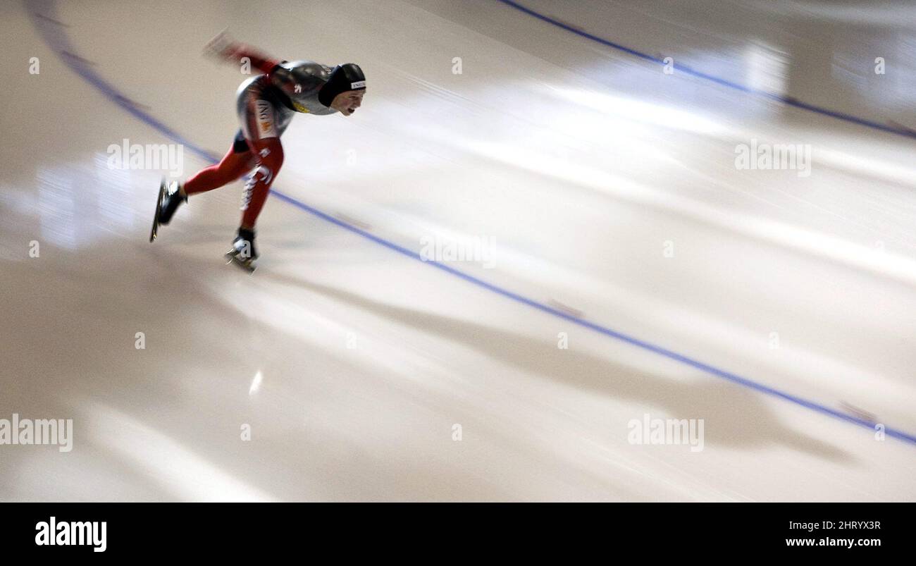 Scott Bickerton, from Nelson, B.C., cast a long shadow during the 1500m ...