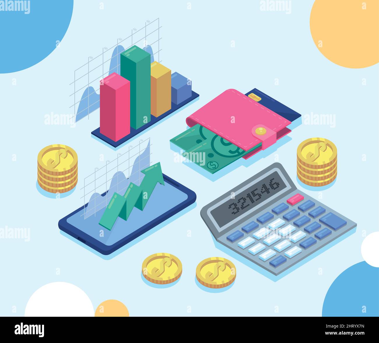 budget management five icons Stock Vector Image & Art - Alamy